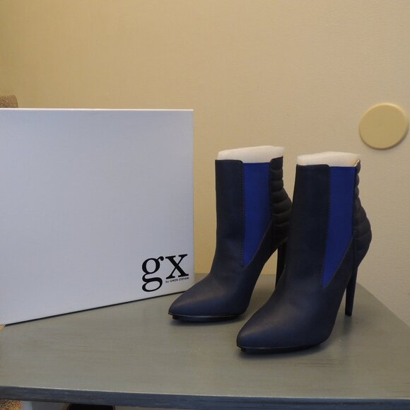 GX by Gwen Stefani | Shoes | Gx By Gwen Stefani Miwa Navy Blue Ankle ...
